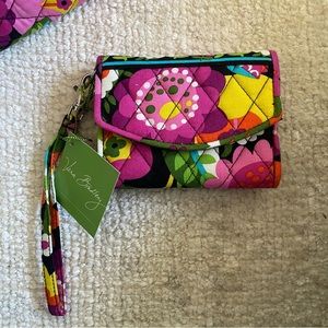 Vera Bradley | Bags | Vera Bradley Va Va Bloom Cassidy Purse And Super Smart Wristlet | Poshmark